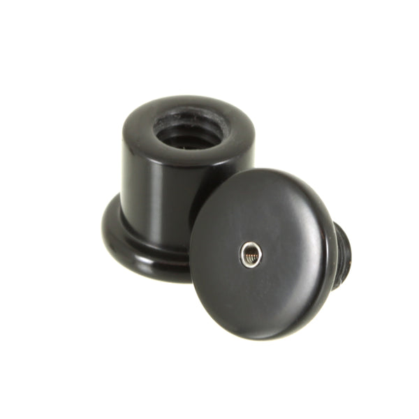 Delrin Double Flare Threaded Plugs W Threaded Inserts | Pair ...
